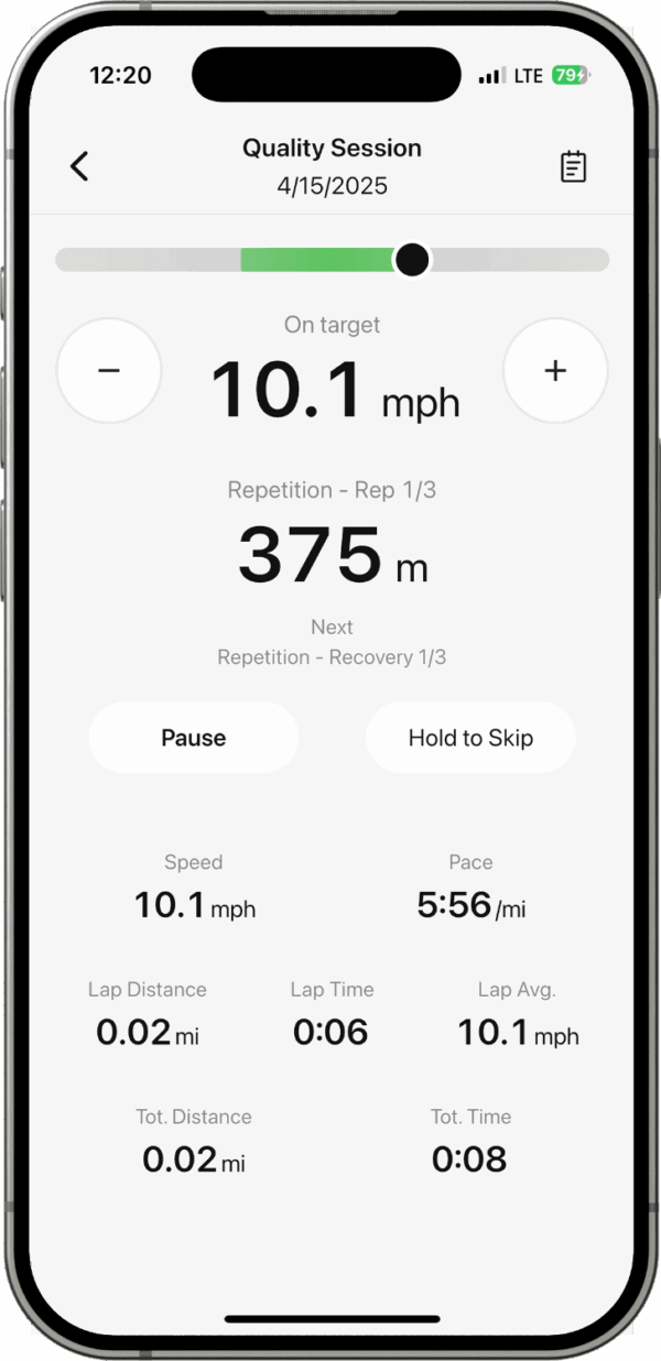 New Feature: Treadmill Mode - V.O2 News
